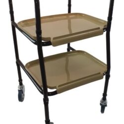 2 Tier KD Dinner trolley | Integrity Mobility Solutions