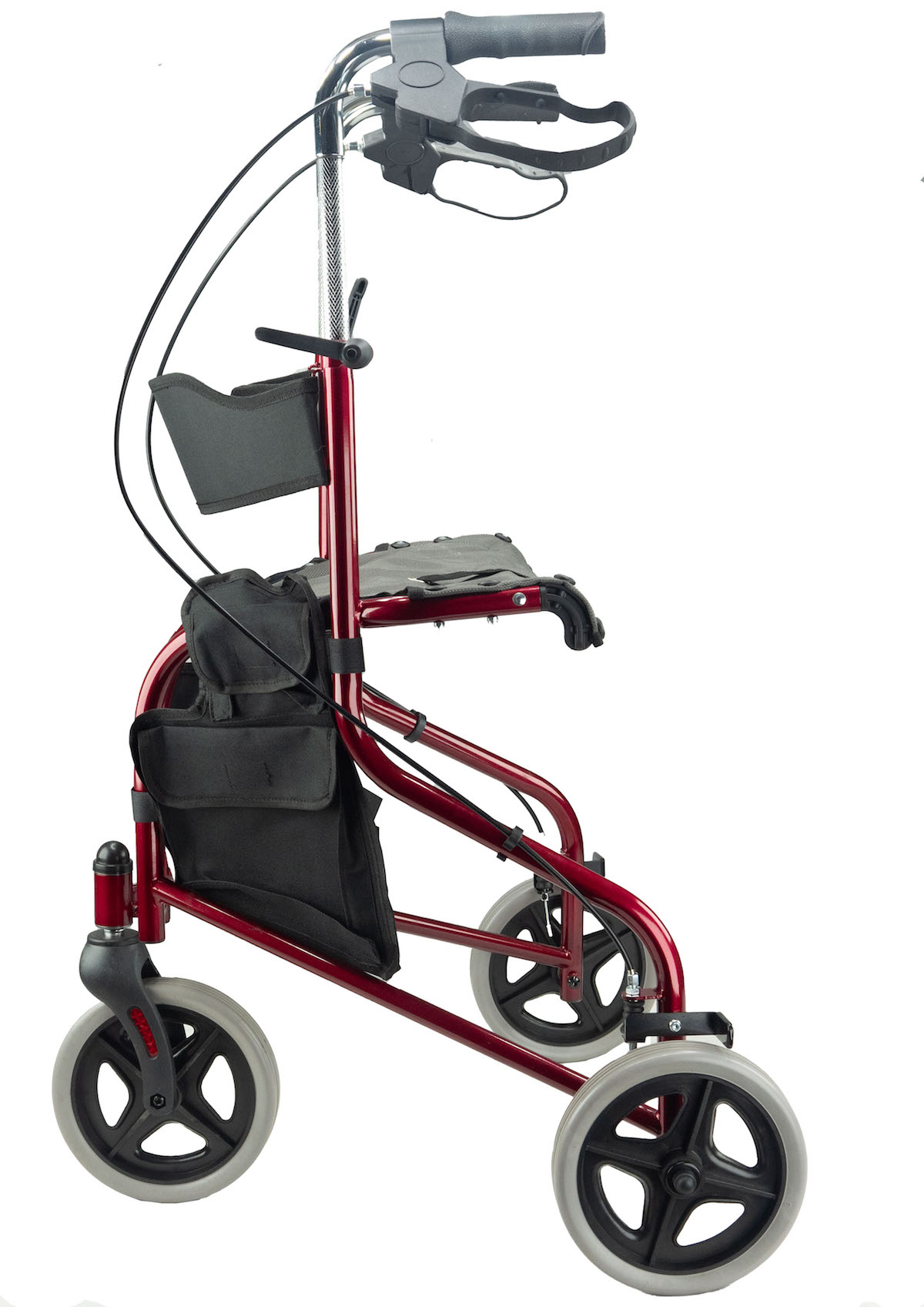 Evolution 3 wheel Steel Rollator with Seat | Integrity Mobility Solutions