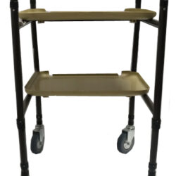 2 Tier KD Dinner trolley | Integrity Mobility Solutions